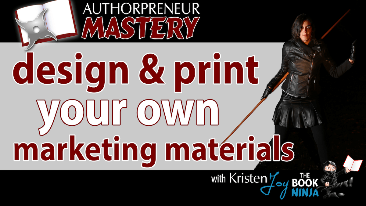 Design & Print Your Own Marketing Materials - Apex Authors