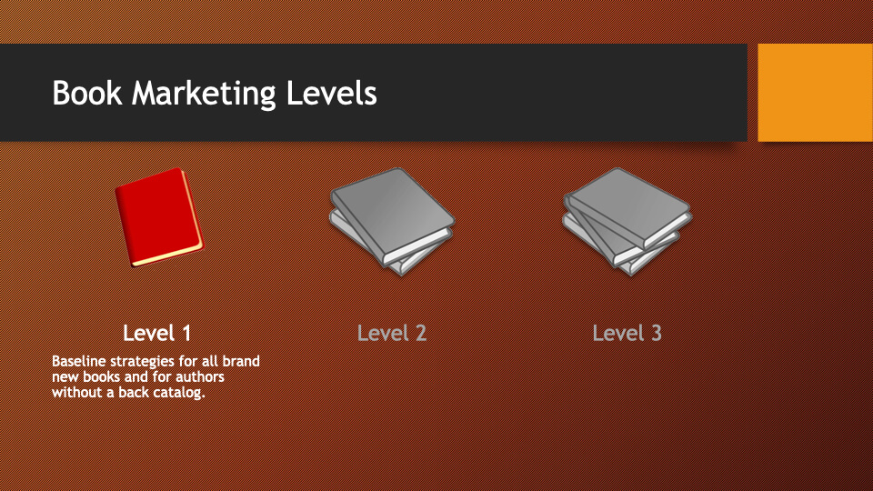 Marketing Levels for Books - Level 1 - Apex Authors