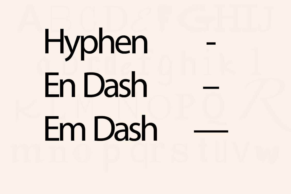 The Dash Demystified: Understanding Hyphens, En Dashes, and Em Dashes - Apex Authors